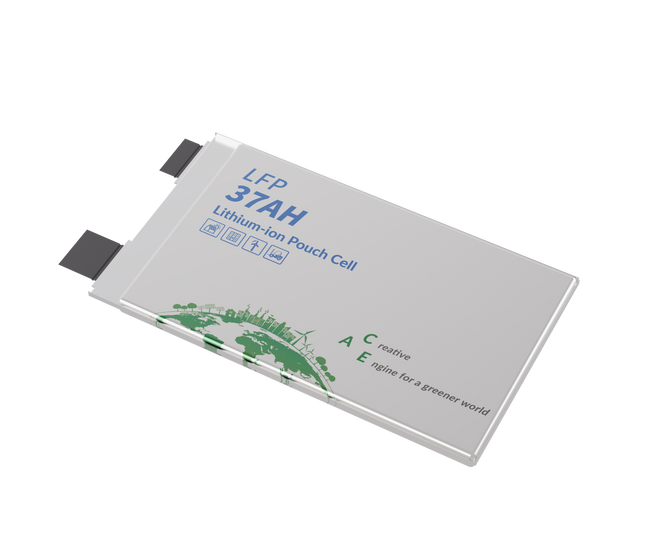 37Ah & 65Ah LiFePO4 Pouch Cells Battery
