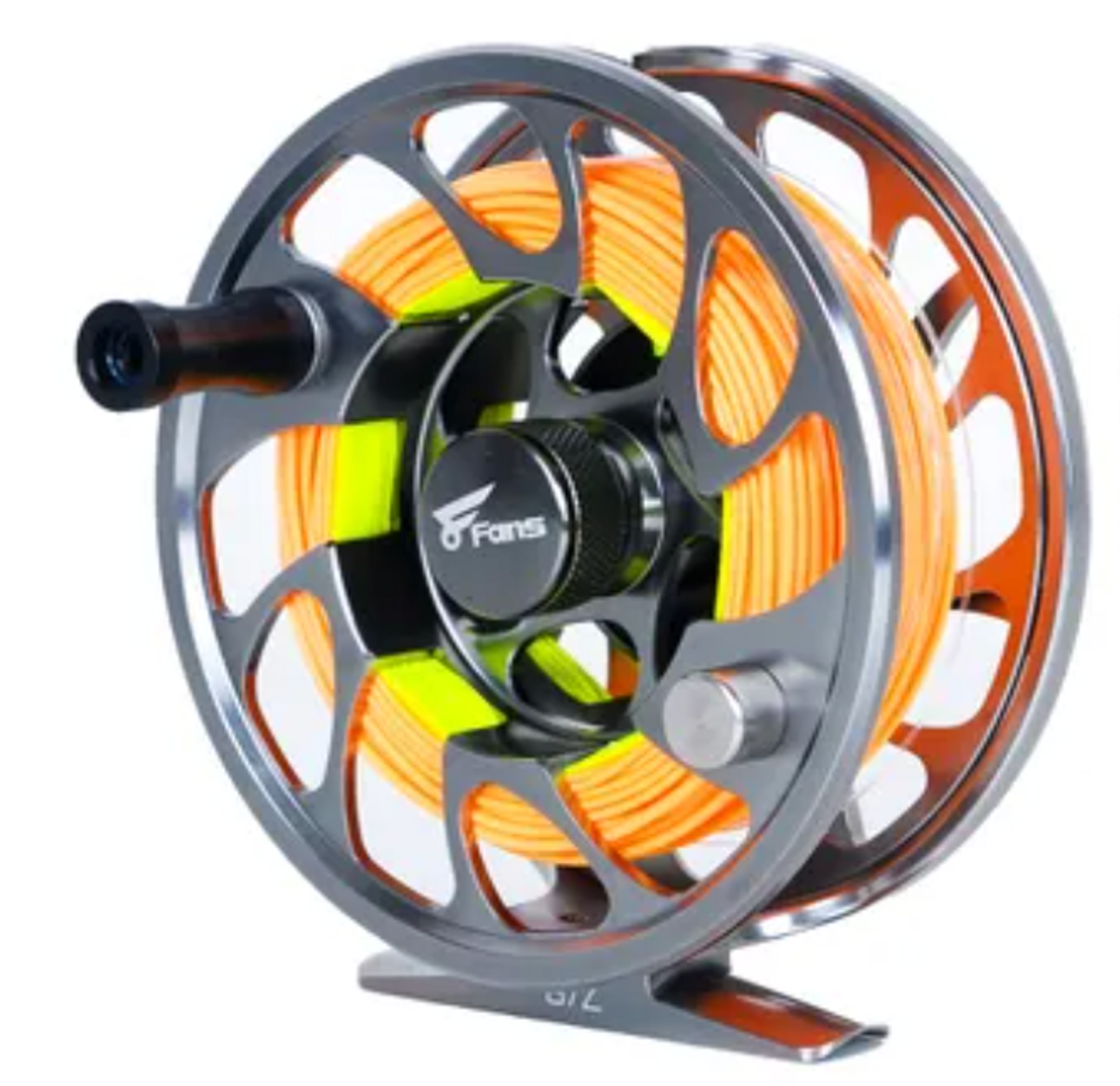 8Fans Fly Fishing Rod and Reel Combos with 4-Sections Portable Fly Rod ...