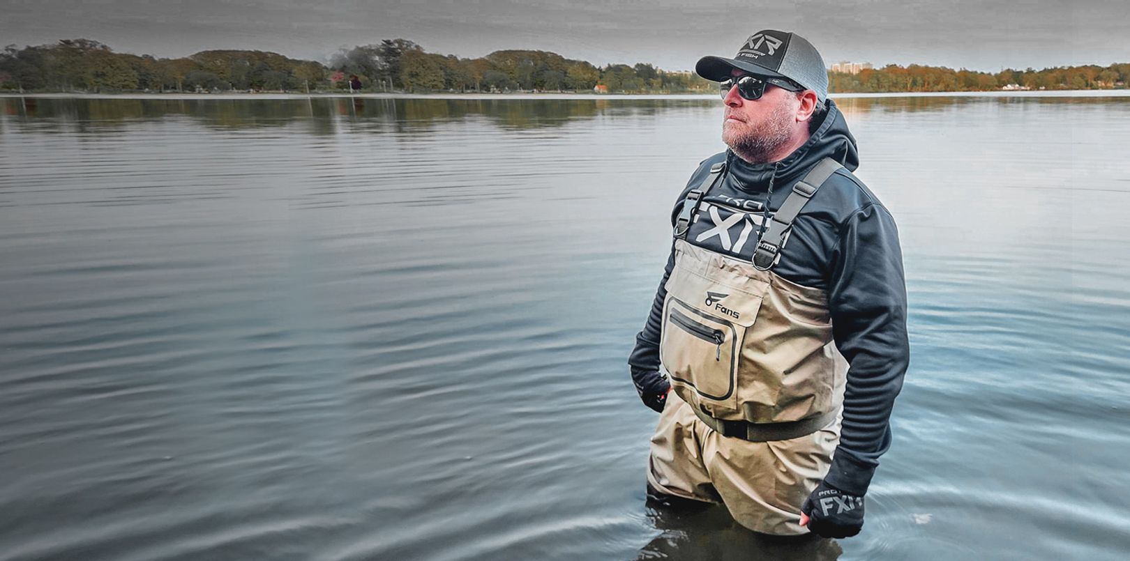 8Fans Quick Dry H-Back Chest Fishing Wader with 3-Layer Waterproof ...