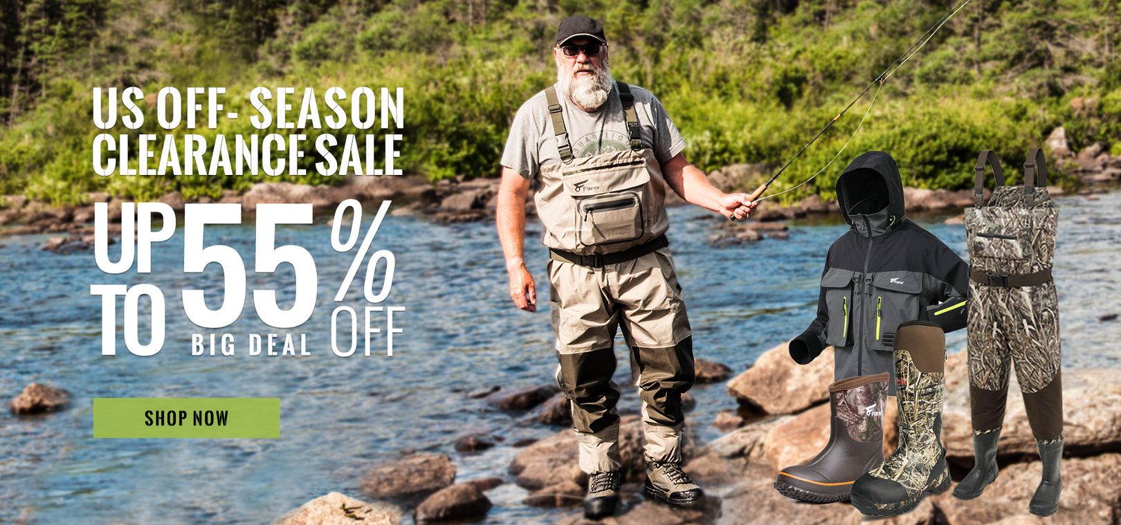 8Fans Outdoor Waders, Footwear & Fishing Apparel