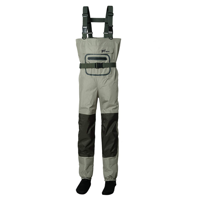 8Fans High-Comfort H-Back Chest Waders, 3-Layer Waterproof Design with ...