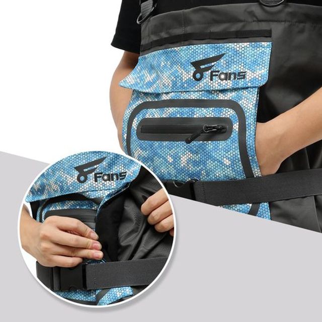 8Fans Ocean Camouflage 3-Layer Lightweight and Breathable Stockingfoot ...