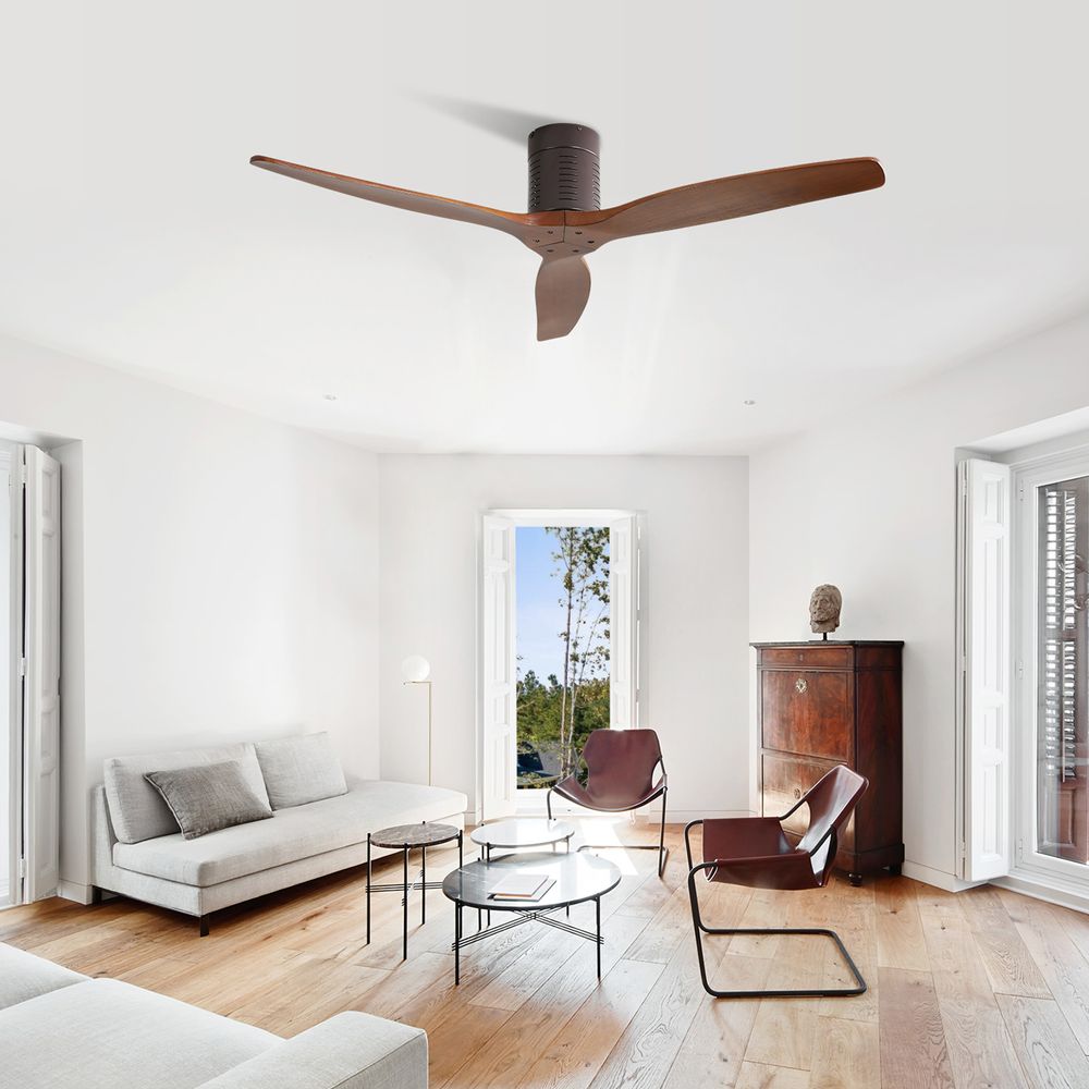 Low Profile & Flush Mount Ceiling Fans | Sofucor