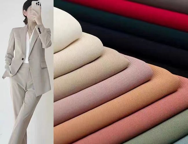 Poly Rayon & Spandex Fabric