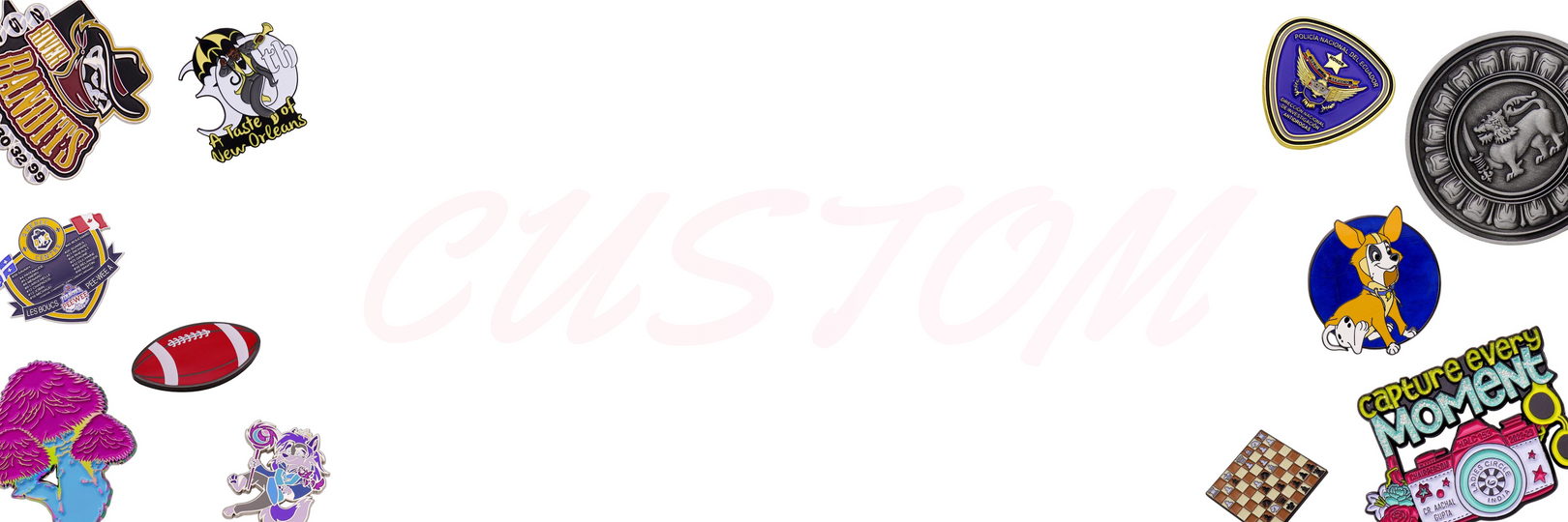 Custom Enamel Pins & Custom Keychains Manufacturer | Custom Crafts