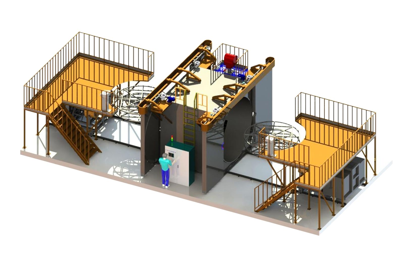Carousel Rotomolding Machine | Durable & High-Efficiency Rotational Molding