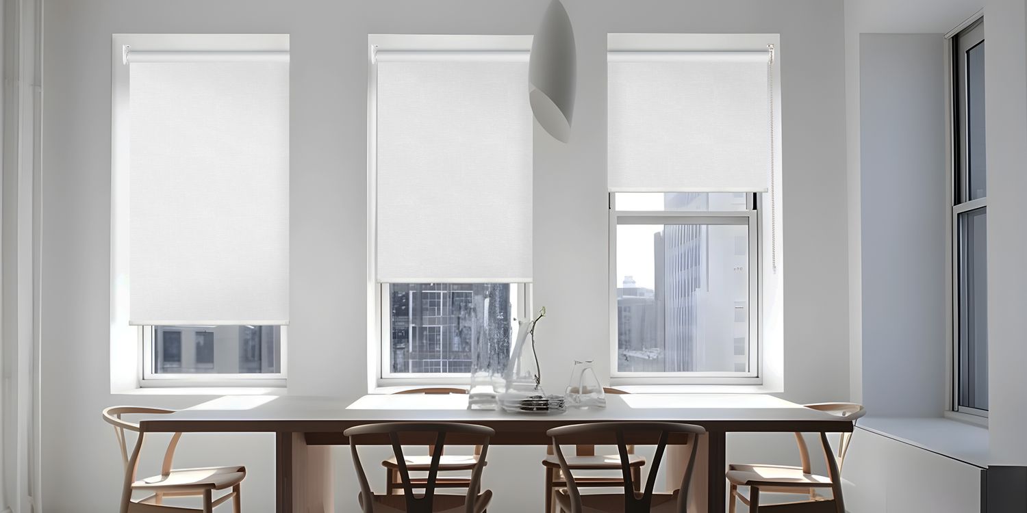 Persilux Customized Blackout Roller Shades For Windows