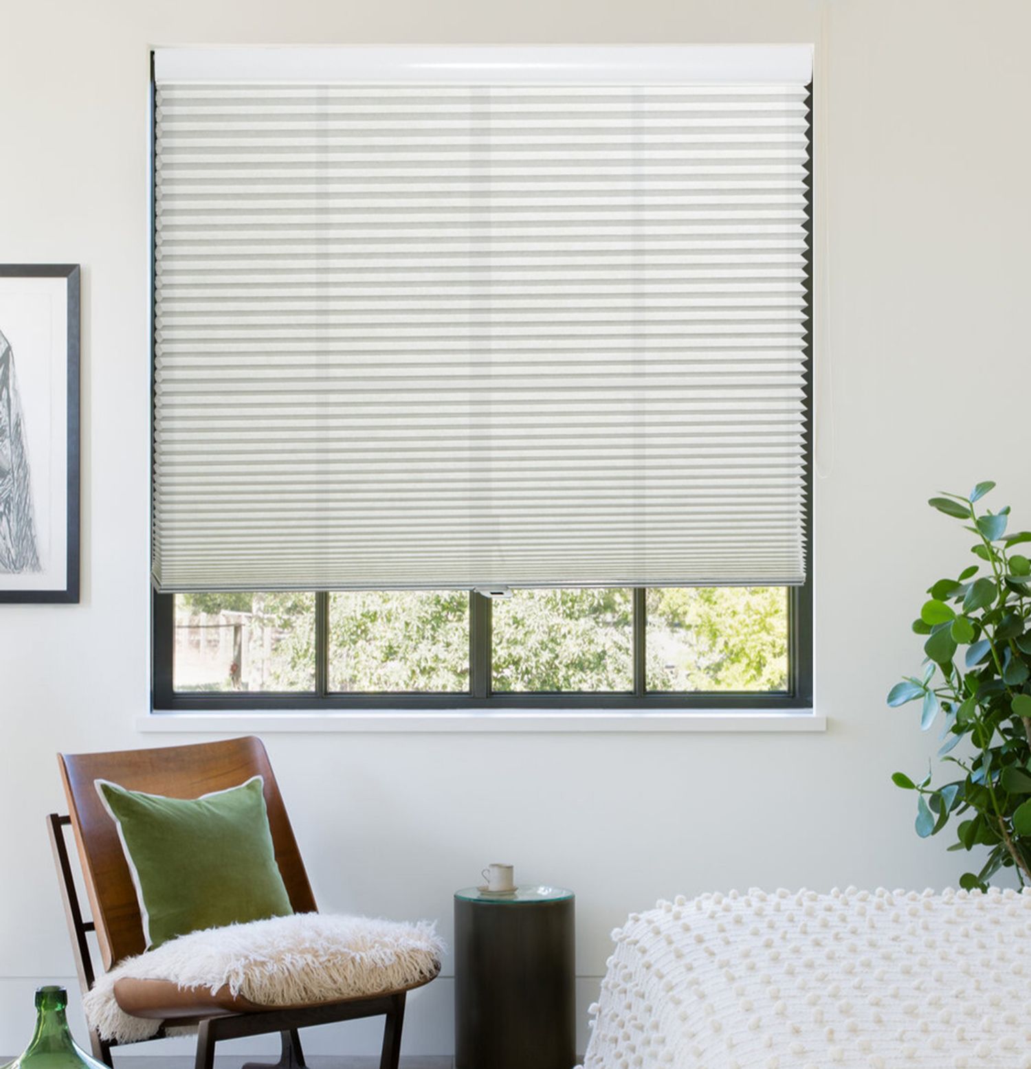 Persilux Light Filtering Cellular Blinds For Windows-Bottom Up Only