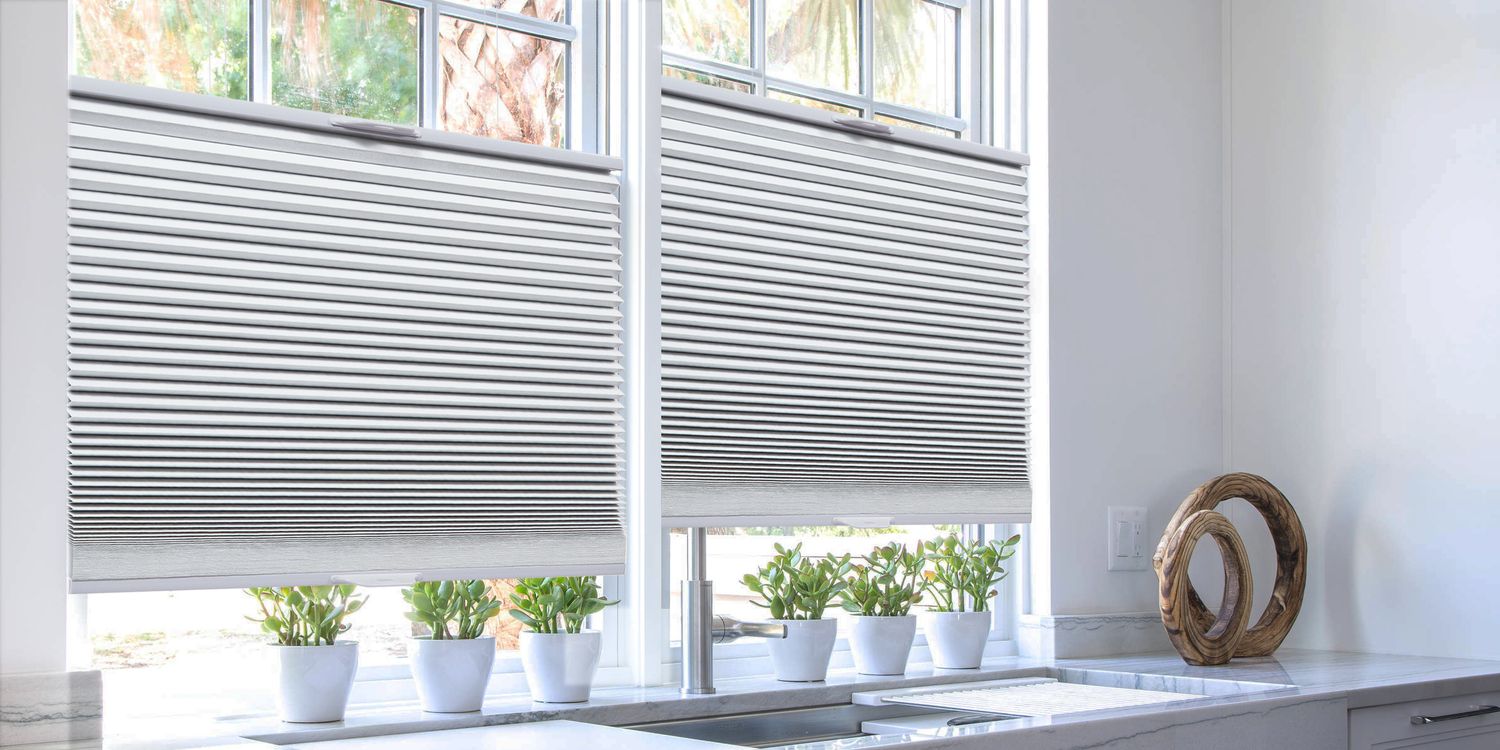 Persilux Custom Top Down Bottom Up Cellular Shades Windows